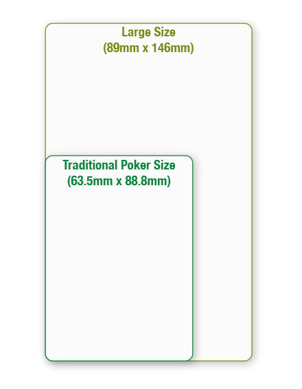 A6 Postcard Size Personalised Playing Cards Promotional Playing